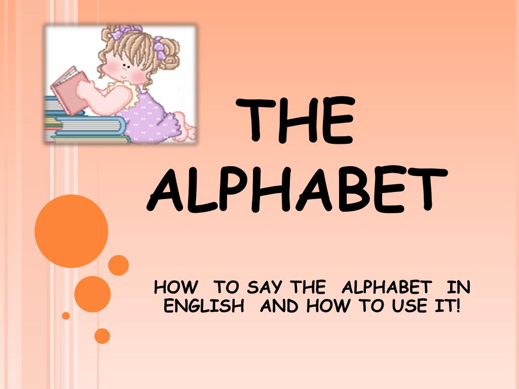 PPT - THE ALPHABET PowerPoint Presentation, free download - ID:1440131