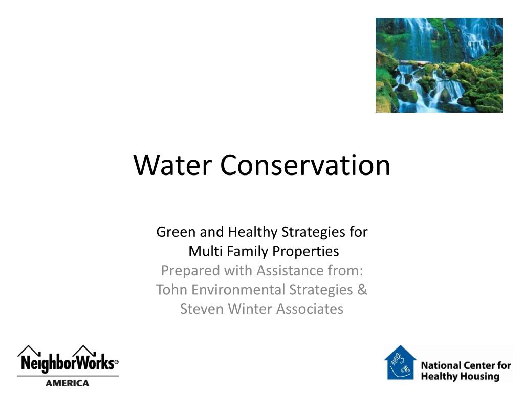 PPT - Water Conservation PowerPoint Presentation, free download - ID ...