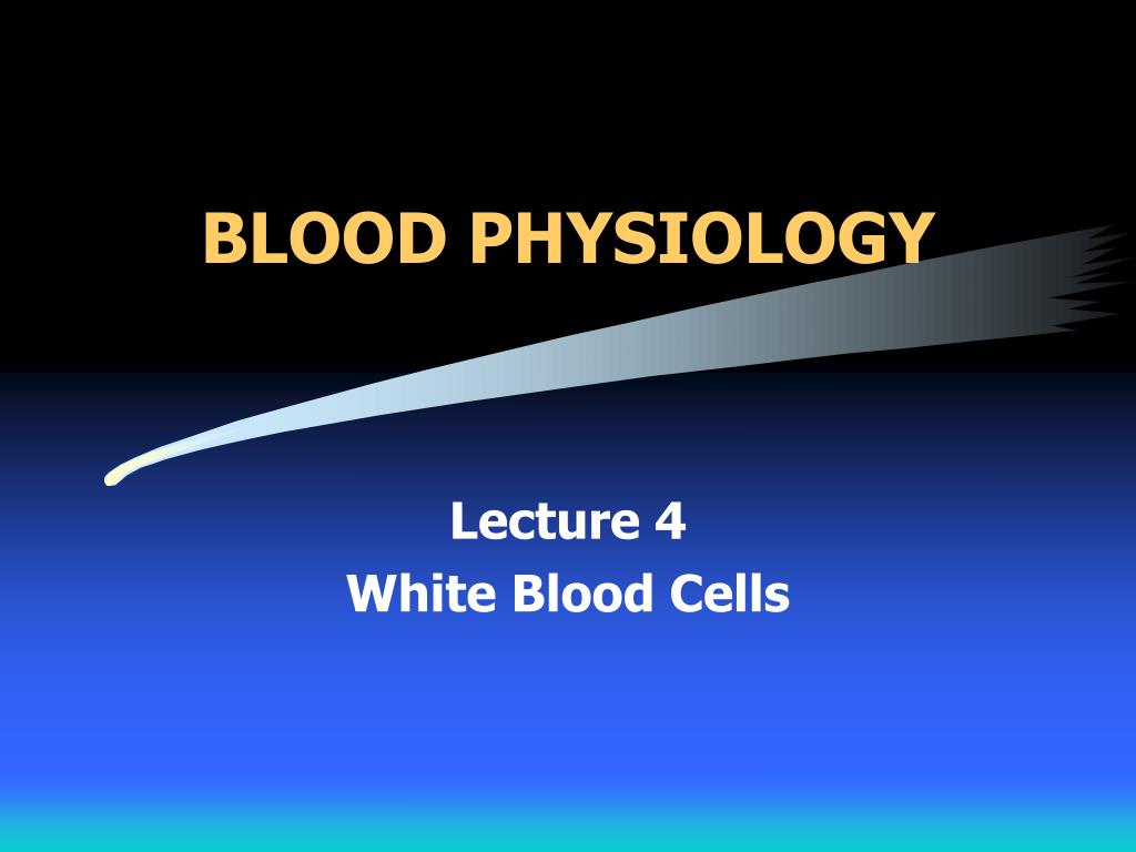 PPT - BLOOD PHYSIOLOGY PowerPoint Presentation, free download - ID:1441771