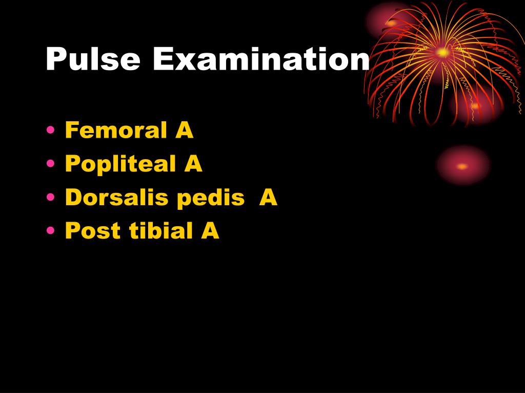 PPT - Pulse Examination PowerPoint Presentation, free download - ID:1441824