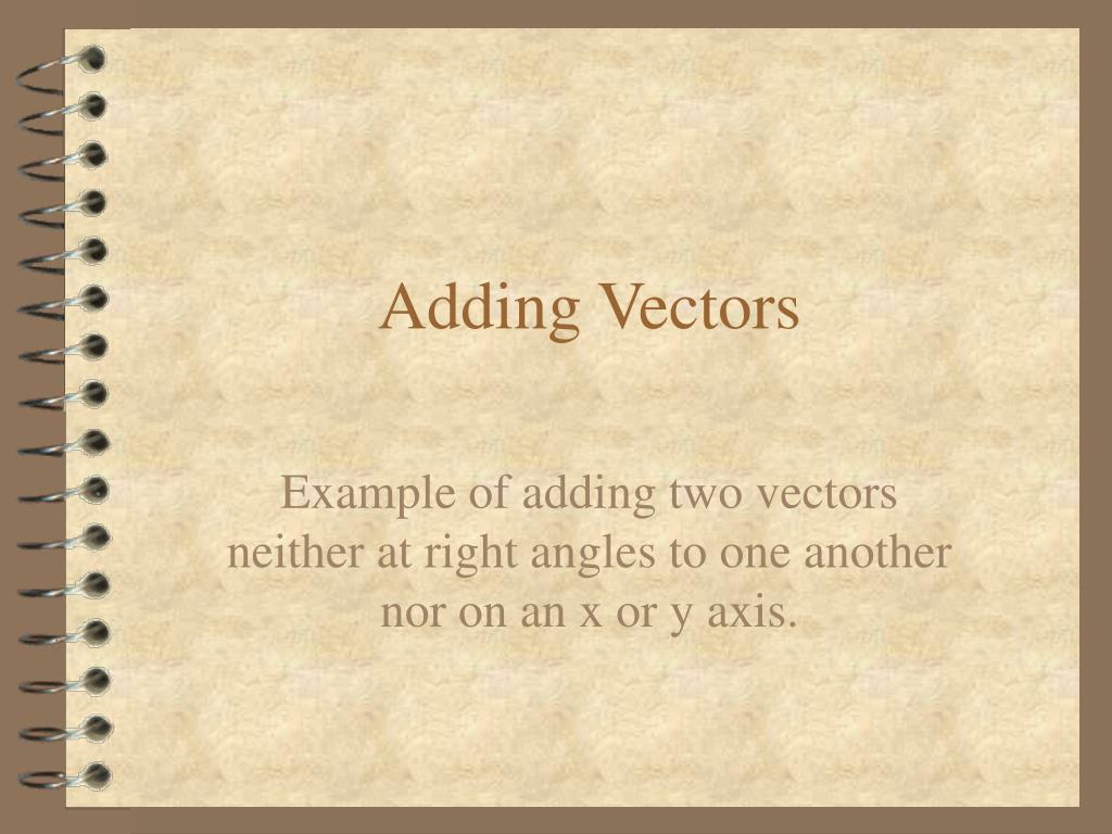PPT - Adding Vectors PowerPoint Presentation, free download - ID:144293