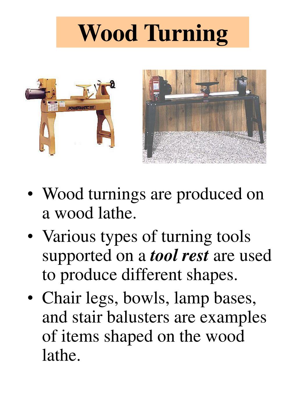 PPT - Wood Turning PowerPoint Presentation, free download - ID:1442941