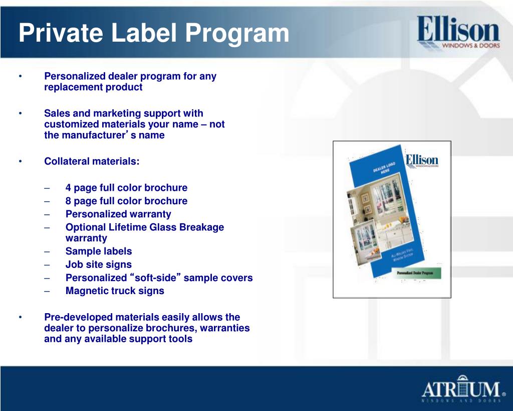 PPT - Private Label Program PowerPoint Presentation, free download - ID ...