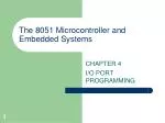 PPT - PIC Microcontroller and Embedded Systems Muhammad Ali Mazidi ...