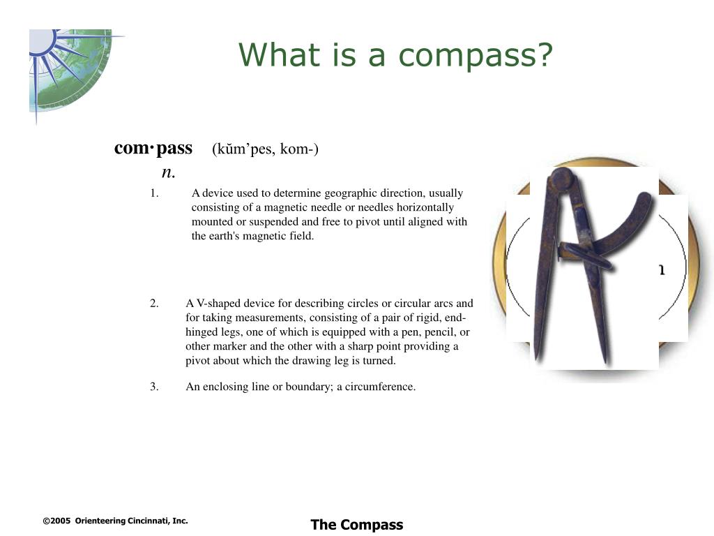 PPT - What is a compass? PowerPoint Presentation, free download - ID ...