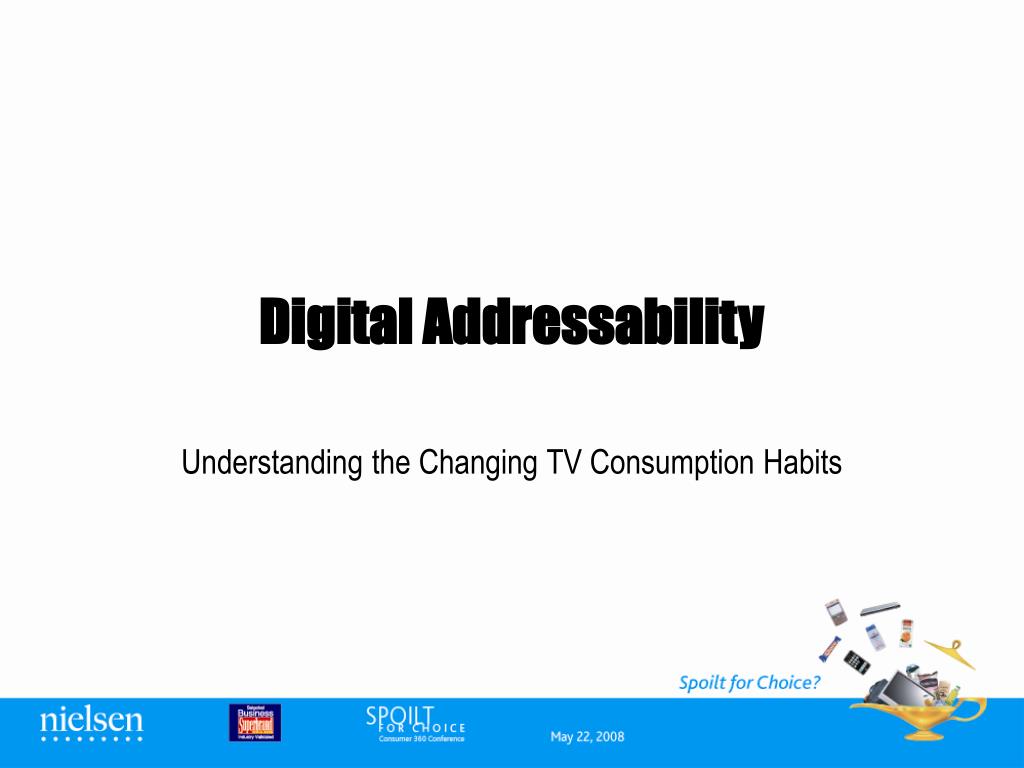 PPT - Digital Addressability PowerPoint Presentation, free download ...
