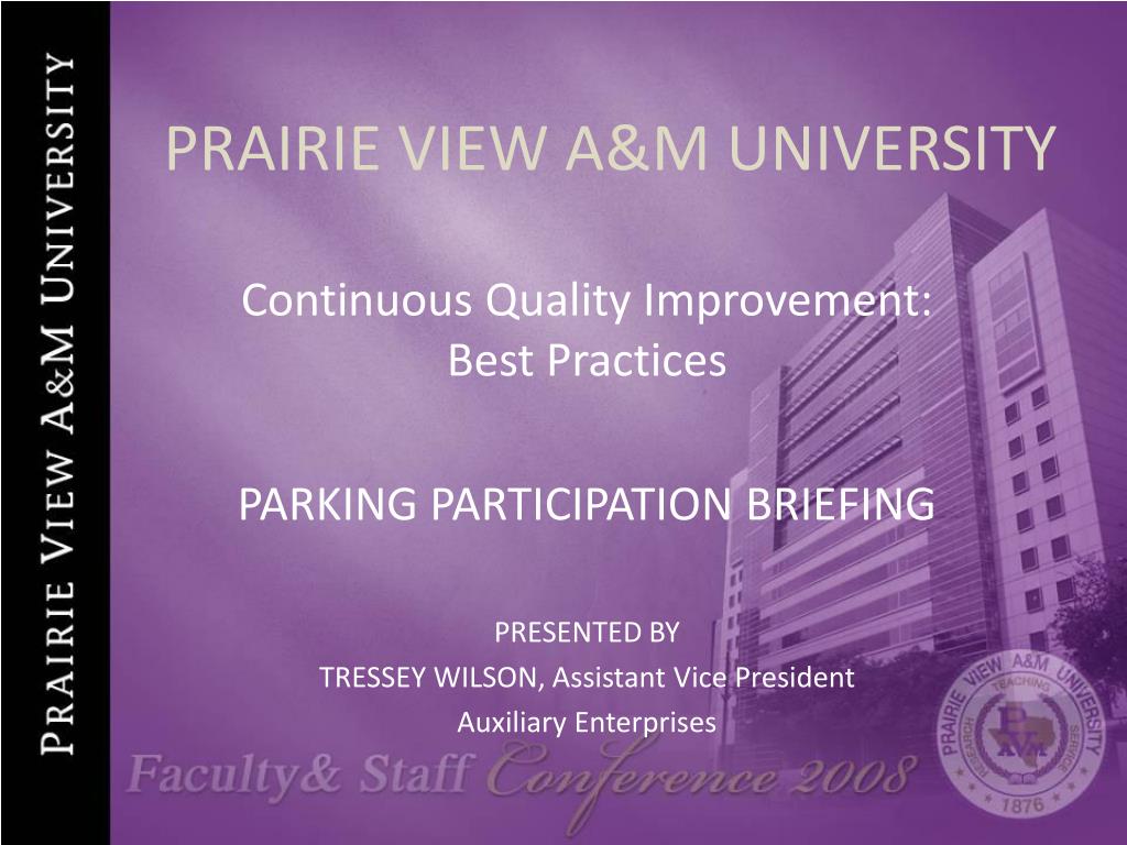PPT - PRAIRIE VIEW A&M UNIVERSITY PowerPoint Presentation, free ...