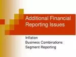 PPT - Additional Consolidation Reporting Issues PowerPoint Presentation ...