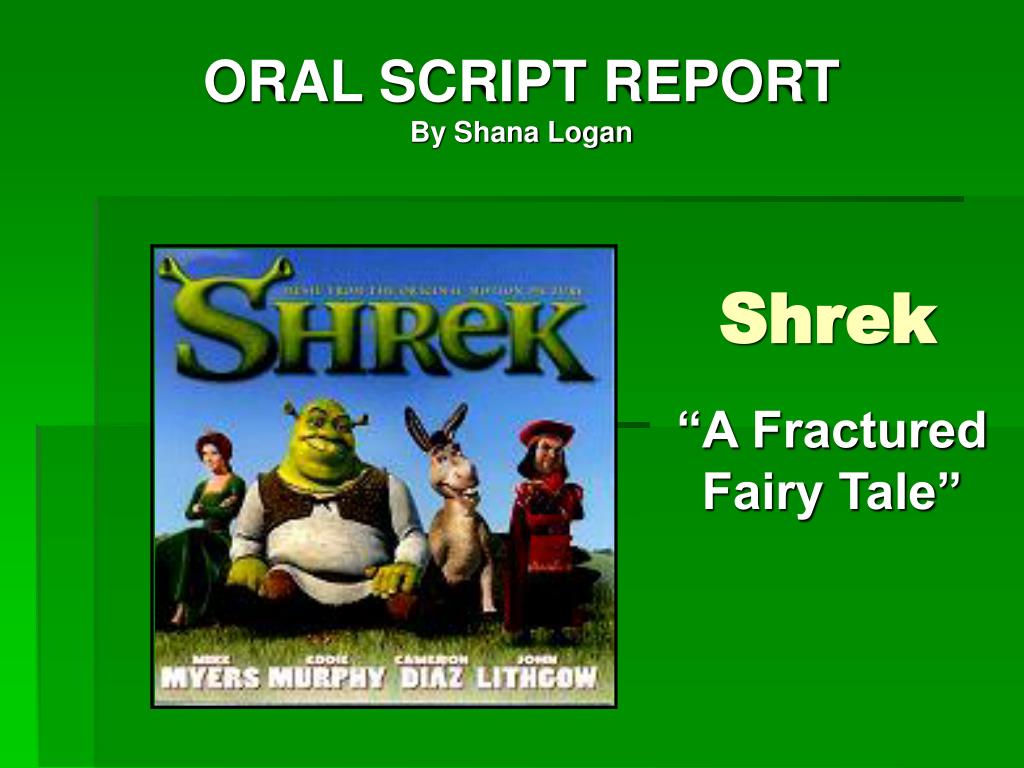 PPT - Shrek PowerPoint Presentation, free download - ID:1447754