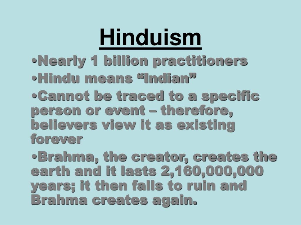 PPT - Hinduism PowerPoint Presentation, free download - ID:1449150