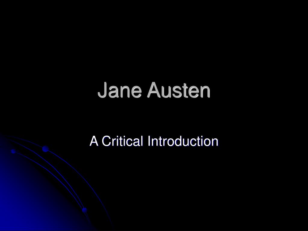 PPT - Jane Austen PowerPoint Presentation, free download - ID:1449449