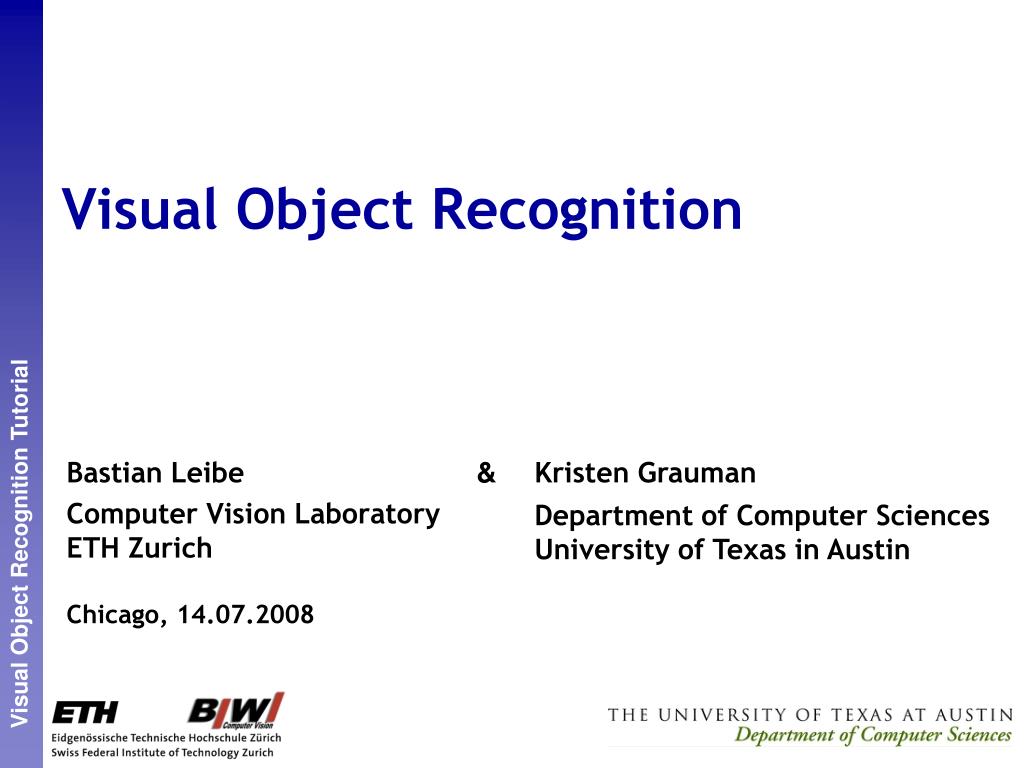 PPT - Visual Object Recognition PowerPoint Presentation, free download ...