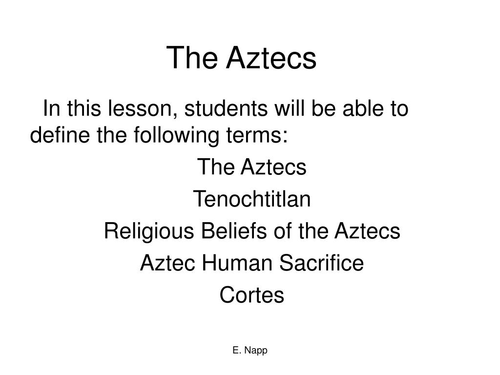 PPT - The Aztecs PowerPoint Presentation, free download - ID:1450350