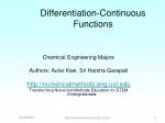 PPT - Continuous Distribution Functions PowerPoint Presentation, free ...