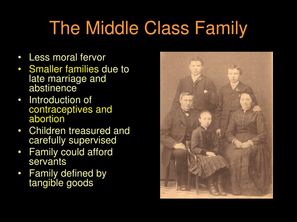 PPT - The Middle Class Family PowerPoint Presentation, free download ...