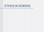 PPT - Ethics in Science and Technology PowerPoint Presentation, free ...
