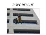 PPT - ROPE RESCUE PowerPoint Presentation, free download - ID:8985097