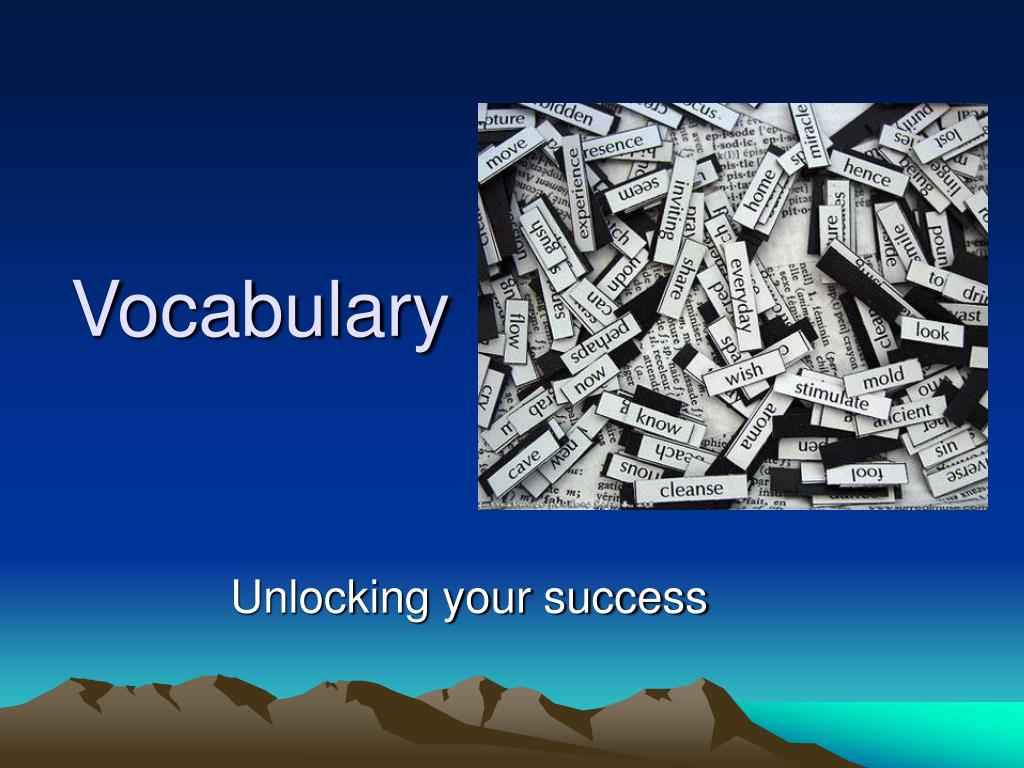 PPT - Vocabulary PowerPoint Presentation, free download - ID:1453495