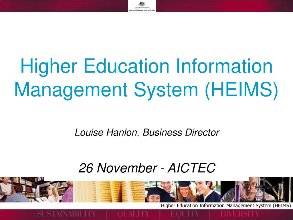 PPT - Higher Education Information Management System (HEIMS) PowerPoint ...