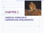 PPT - Chapter 7 Chemical Formulas & Chemical Compounds PowerPoint ...