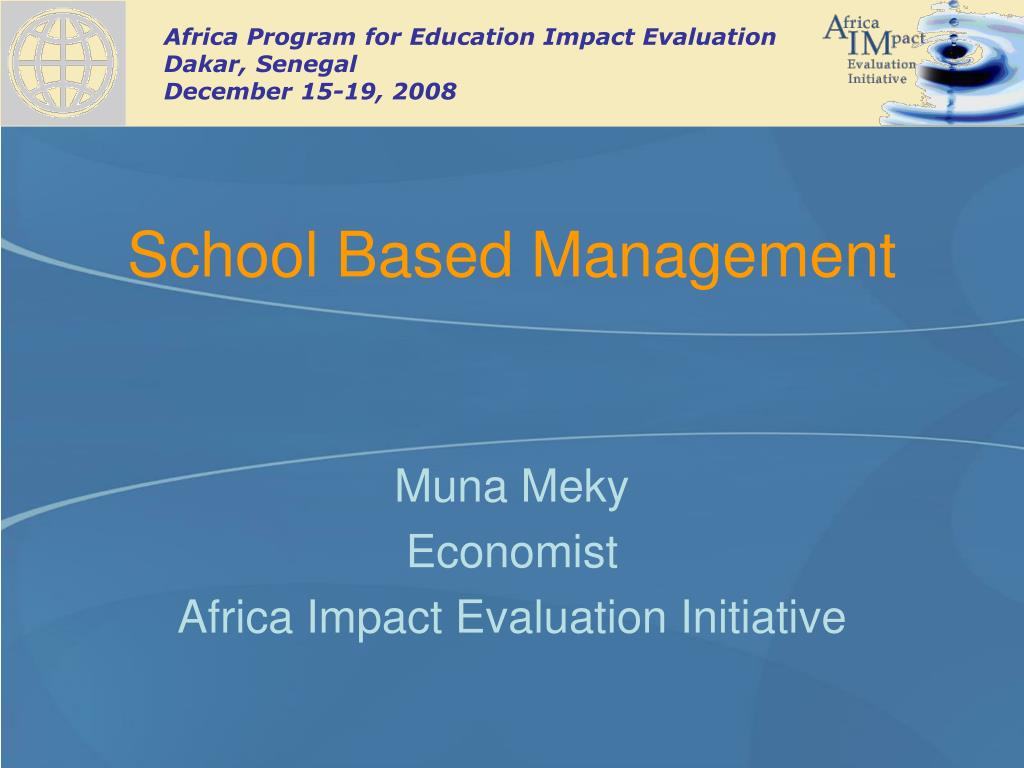 PPT - School Based Management PowerPoint Presentation, free download ...