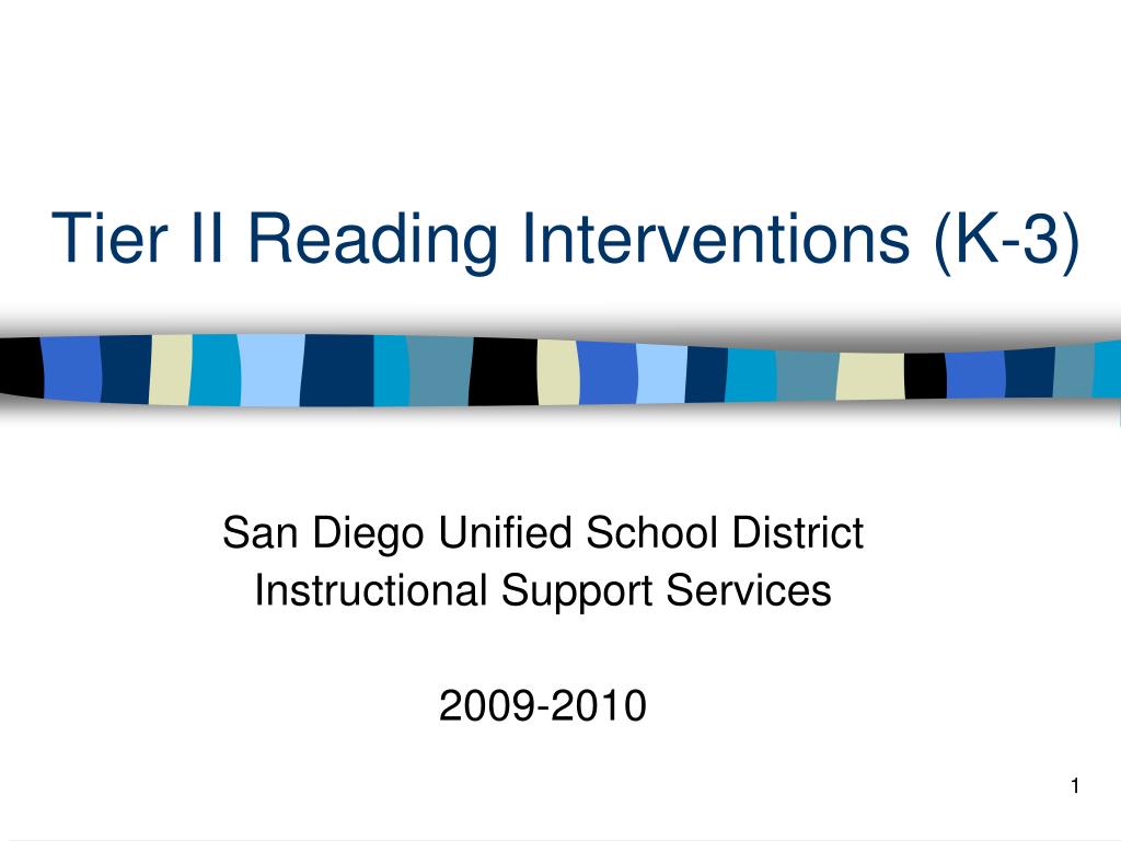 PPT - Enhancing Reading Skills through Tier II Interventions: A ...