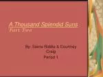 PPT - A Thousand Splendid Suns PowerPoint Presentation, free download ...