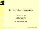 PPT - Reading and Language Intervention PowerPoint Presentation, free ...