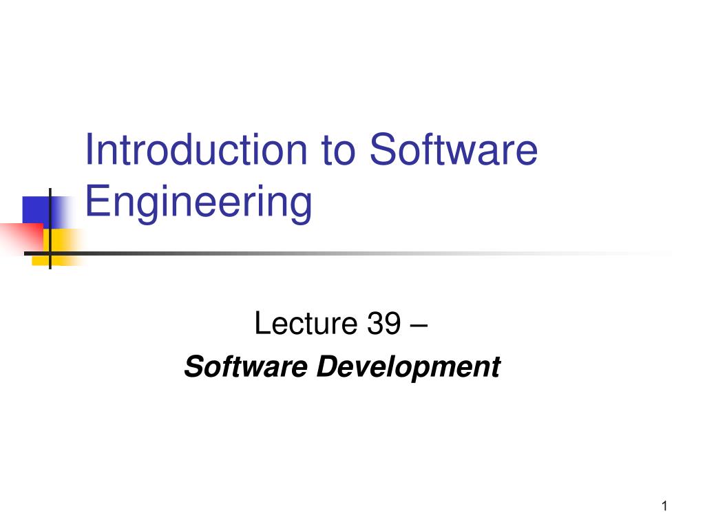 PPT - Introduction to Software Engineering PowerPoint Presentation ...