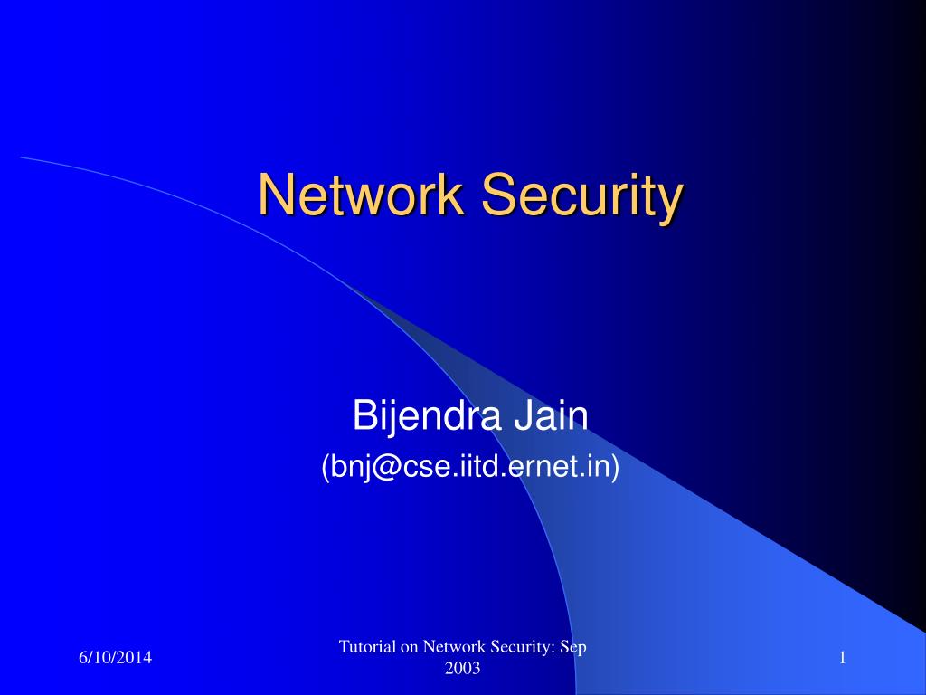 PPT - Network Security PowerPoint Presentation, free download - ID:1458378