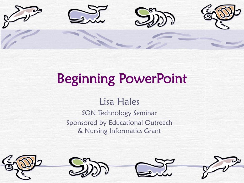 PPT - Beginning PowerPoint PowerPoint Presentation, free download - ID ...