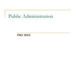 PPT - Principles of Public Administration: Concepts and Categories ...