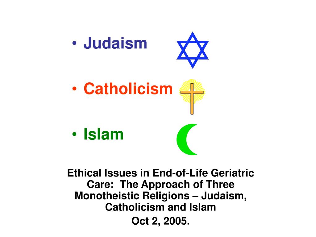 PPT - Judaism Catholicism Islam PowerPoint Presentation, free download ...