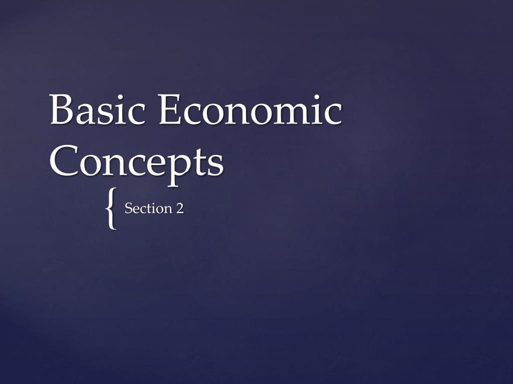 PPT - Basic Economic Concepts PowerPoint Presentation, free download ...