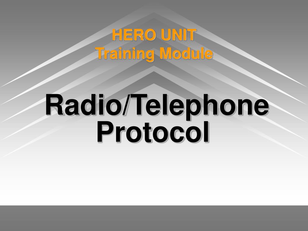 PPT - HERO UNIT Training Module PowerPoint Presentation, free download ...