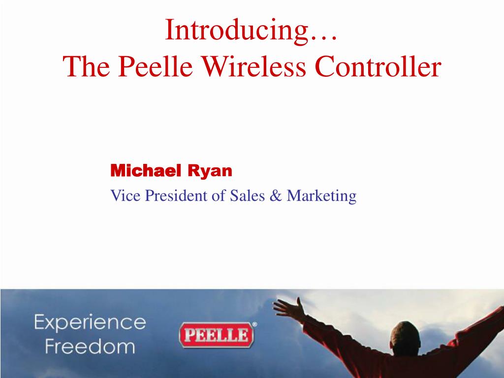 PPT - Introducing… The Peelle Wireless Controller PowerPoint ...
