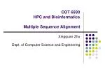 PPT - COT 6930 HPC and Bioinformatics Introduction to Molecular Biology ...