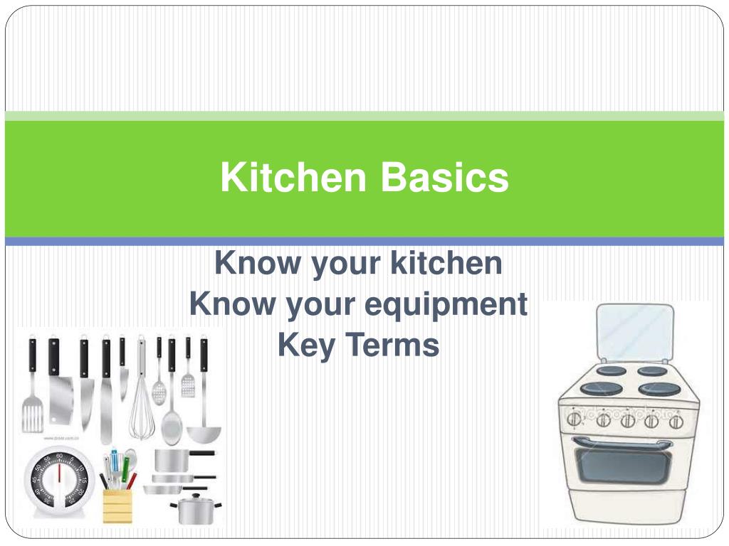 PPT - Kitchen Basics PowerPoint Presentation, free download - ID:1464963