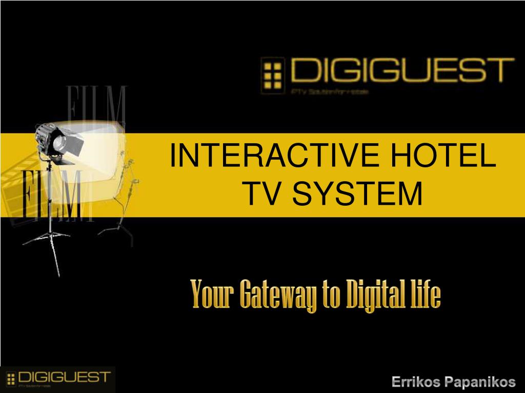 PPT - INTERACTIVE HOTEL TV SYSTEM PowerPoint Presentation, free ...