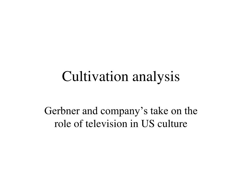 PPT - Cultivation analysis PowerPoint Presentation, free download - ID ...