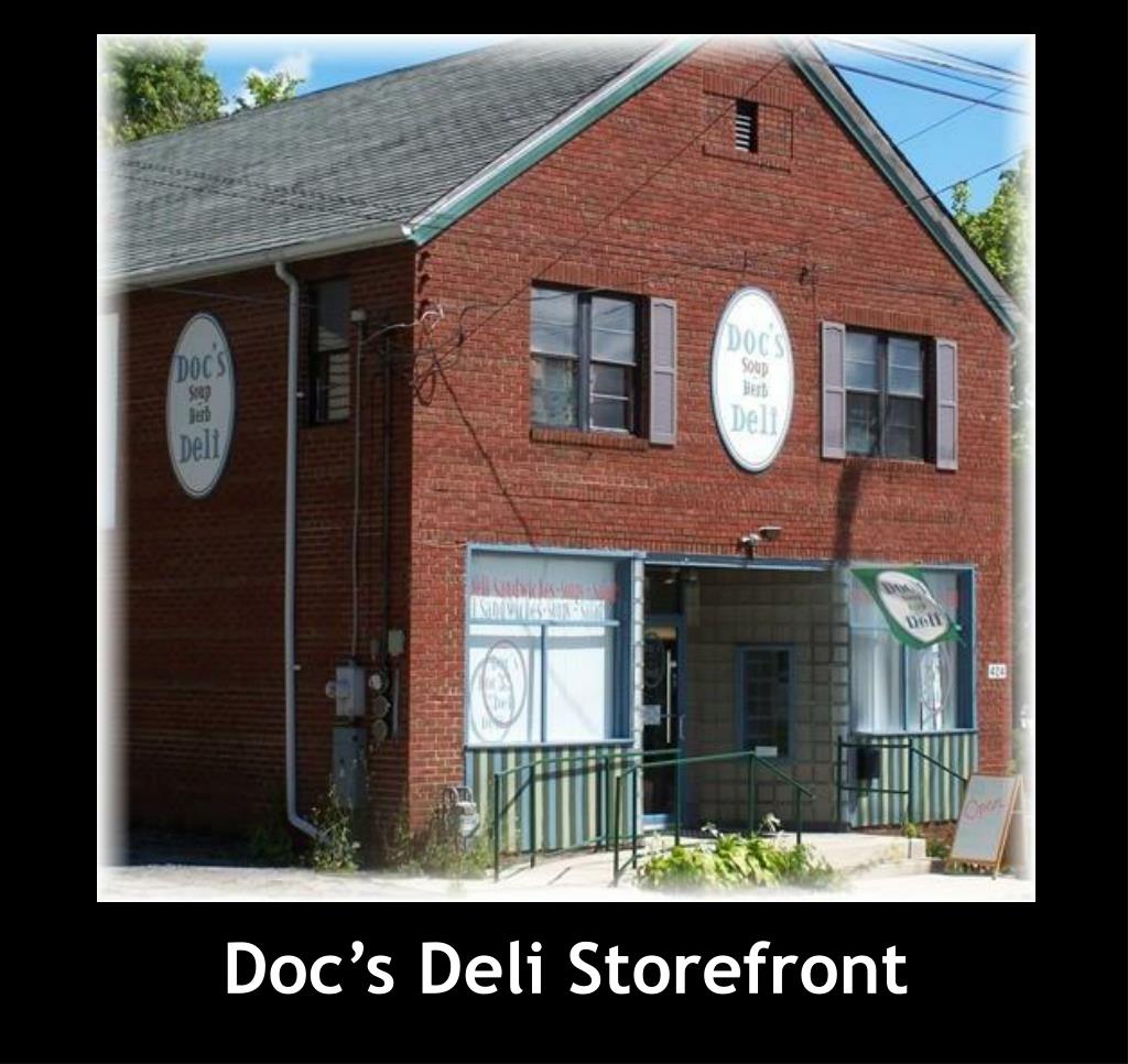 PPT - Doc’s Deli Storefront PowerPoint Presentation, free download - ID ...