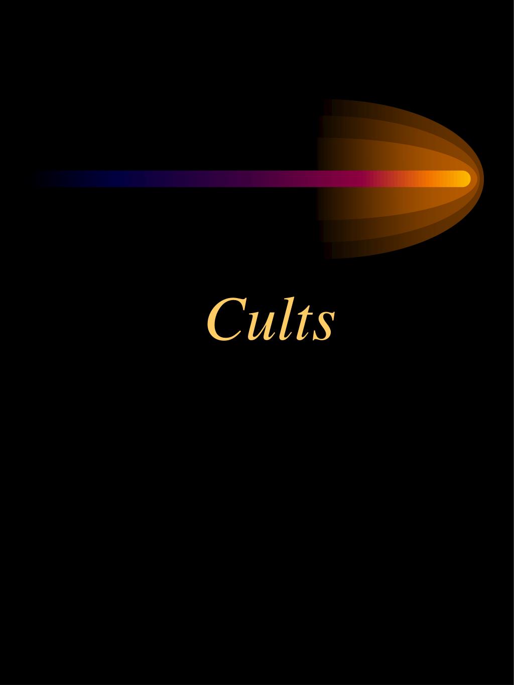 PPT - Cults PowerPoint Presentation, free download - ID:146990