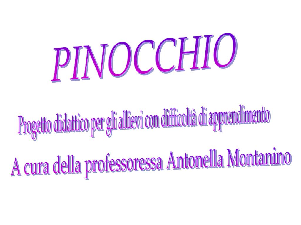 PPT - PINOCCHIO PowerPoint Presentation, free download - ID:1470888