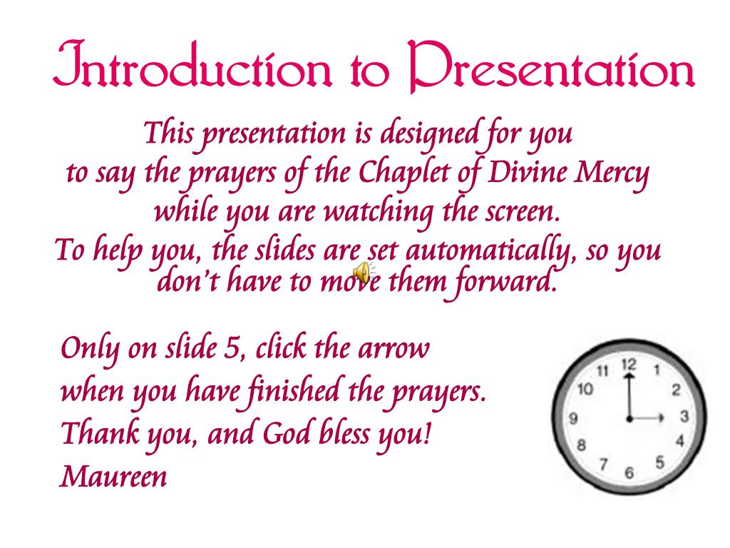 PPT - Introduction to Presentation PowerPoint Presentation, free ...