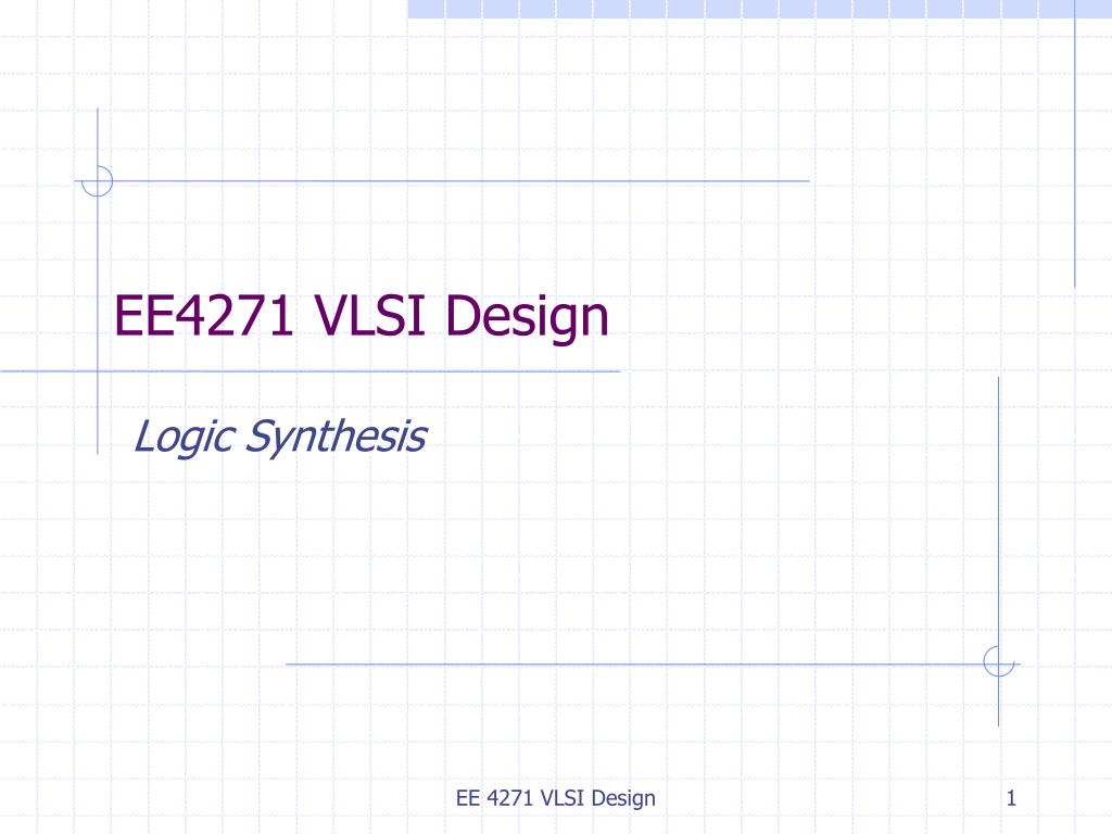 PPT - EE4271 VLSI Design PowerPoint Presentation, free download - ID ...