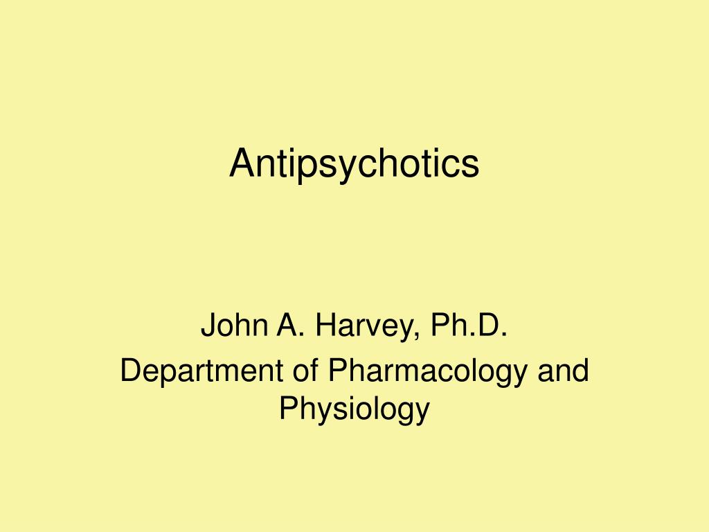 PPT - Antipsychotics PowerPoint Presentation, free download - ID:1472871
