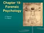 PPT - Notes : Criminal Profiling/ Forensic Psychology PowerPoint ...