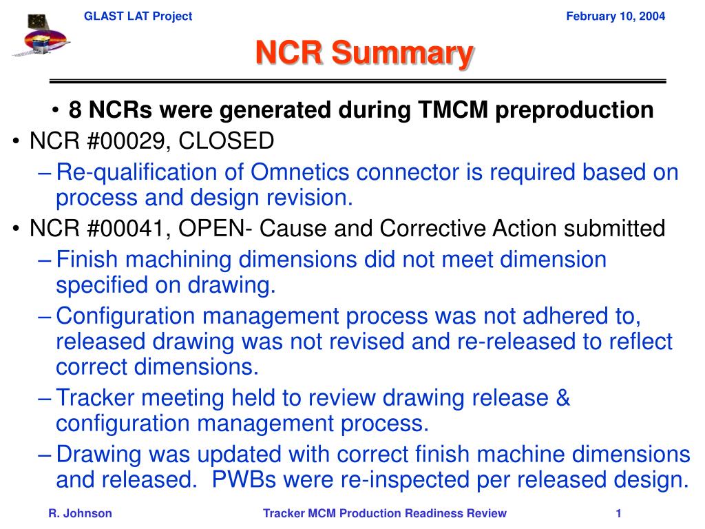 PPT - NCR Summary PowerPoint Presentation, free download - ID:147597