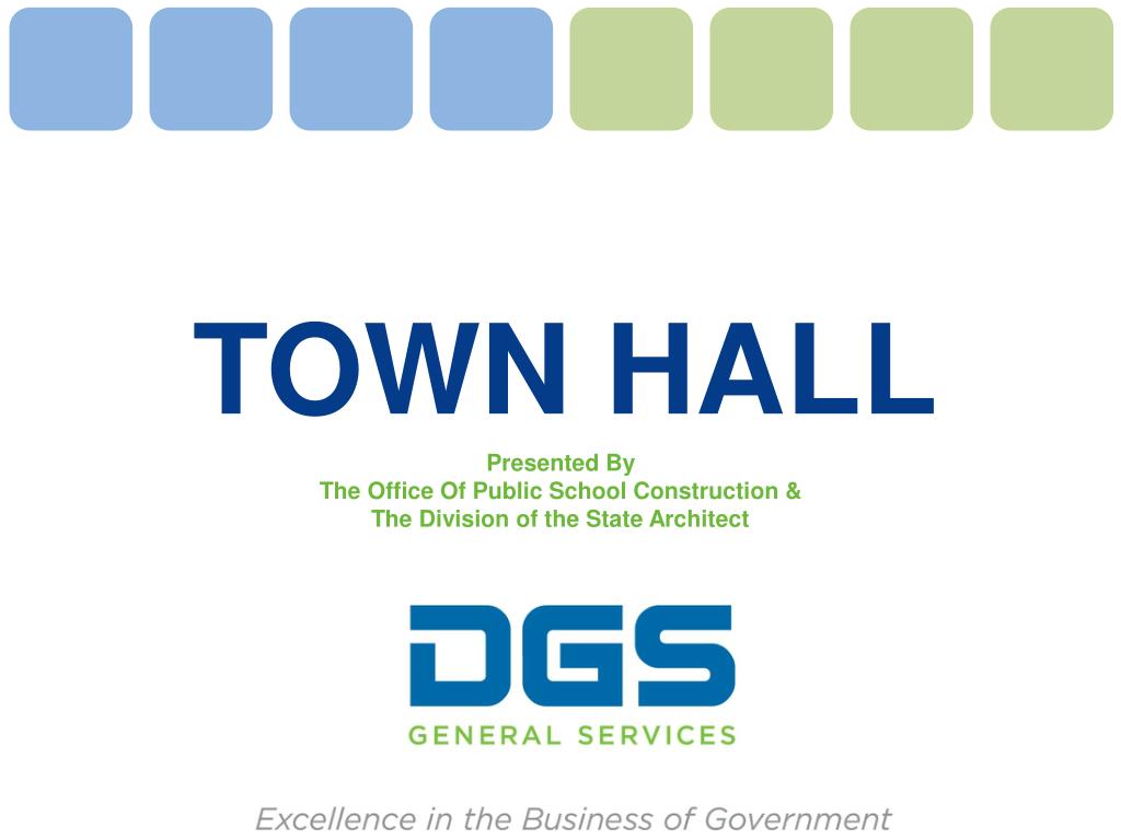 PPT - TOWN HALL PowerPoint Presentation, free download - ID:1476388