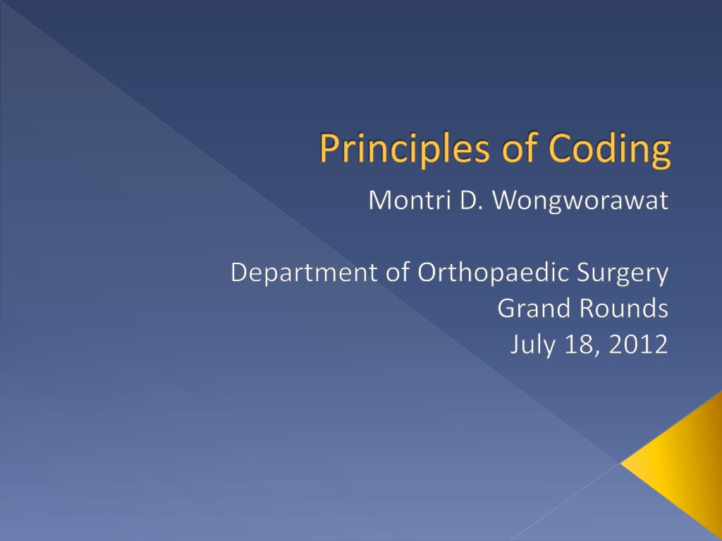 PPT - Principles of Coding PowerPoint Presentation, free download - ID ...